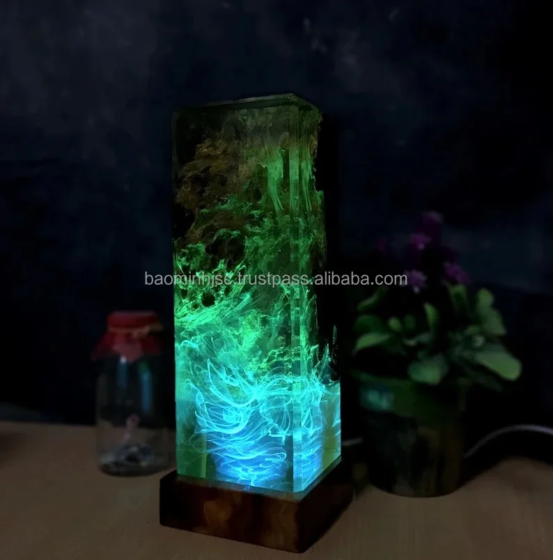 Epoxy Resin Night Light - Perfect Holiday Gift & Decoration