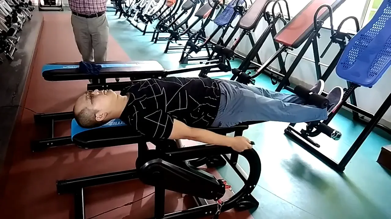 Household Upside Down Device Electric Inversion Therapy Table Foldable ...