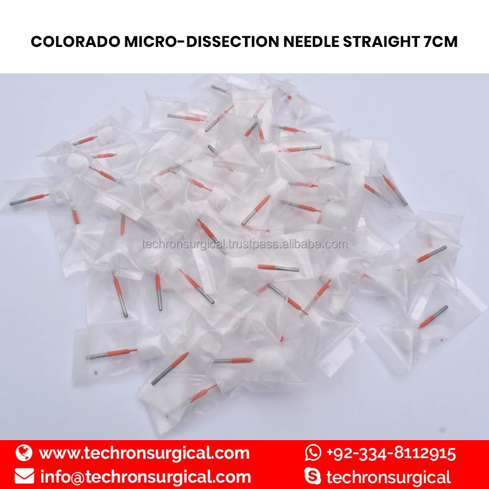 Orange Angled Micro Dissection Tungsten Needles - Buy Insulated ...
