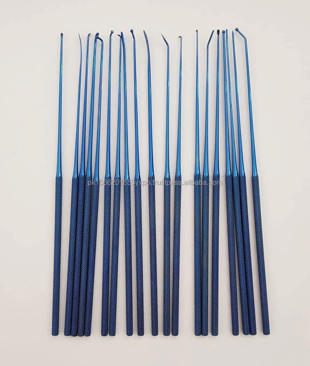 Original Rhoton Blue Titanium Micro Dissector Dental Surgical ...