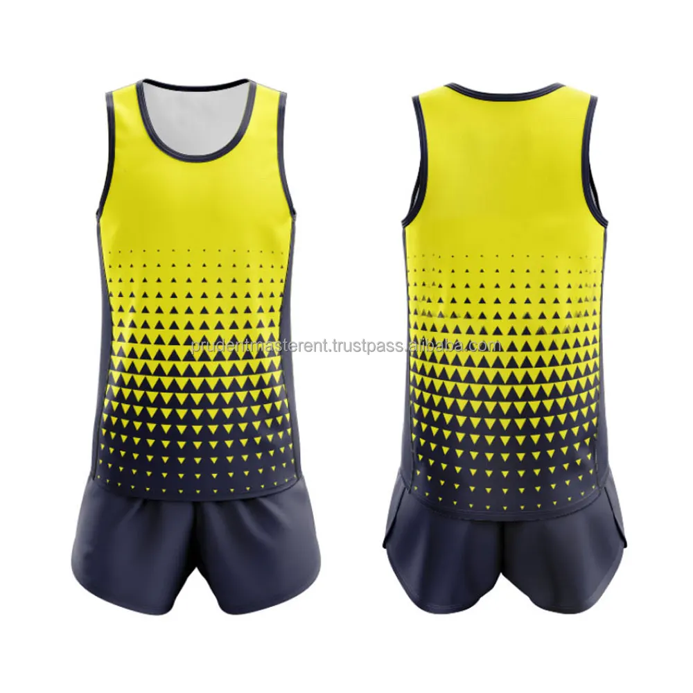 Youth Track and Field Running Uniform Set Custom Logo Printed ...
