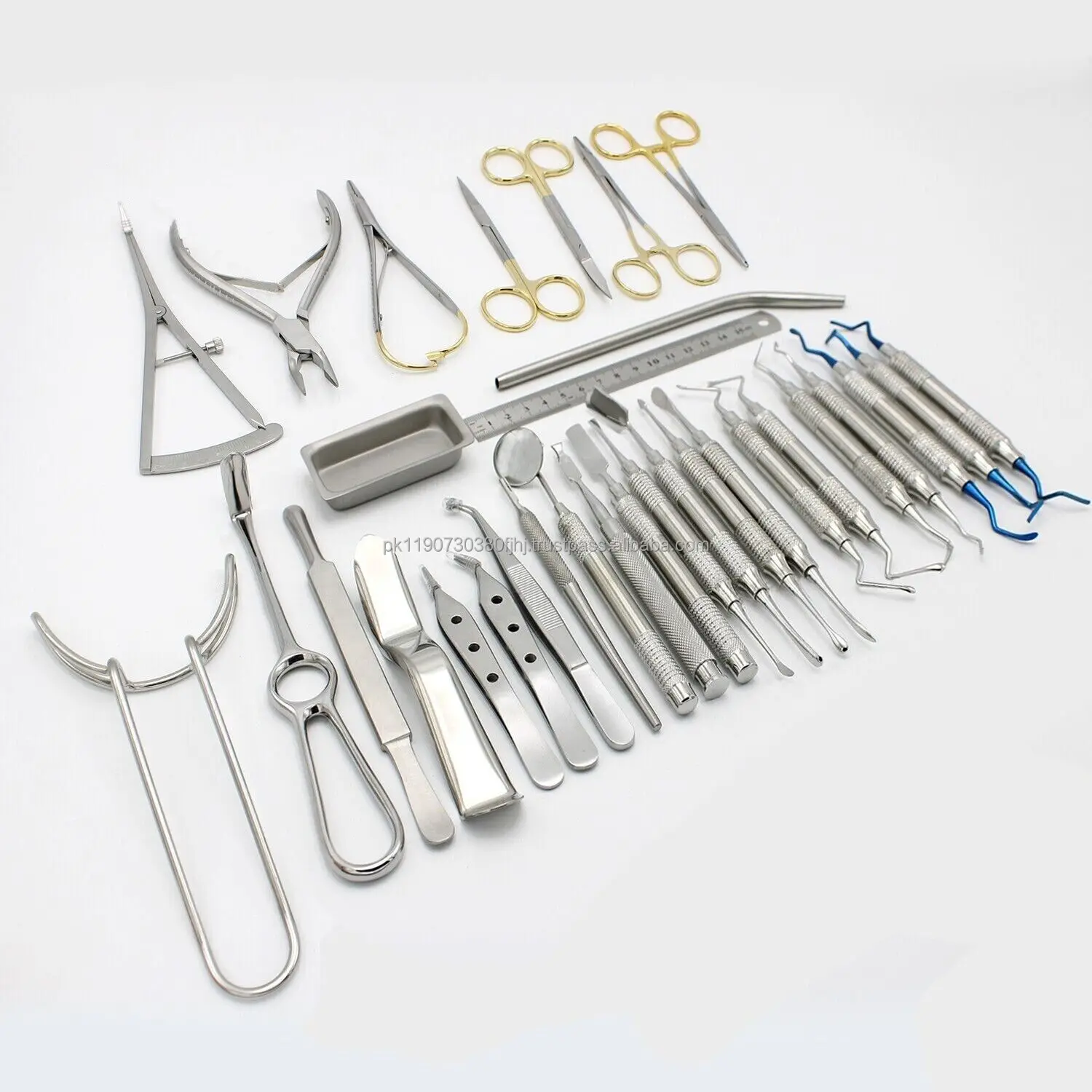 Dental Cheek Retractor Intraoral Single Ended 4.5" Ortho Lip Tongue ...