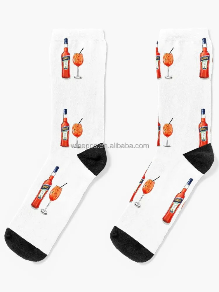 Aperol Spritz White with Orange Socks New Never Worn Apertivo 1919 Rare ...