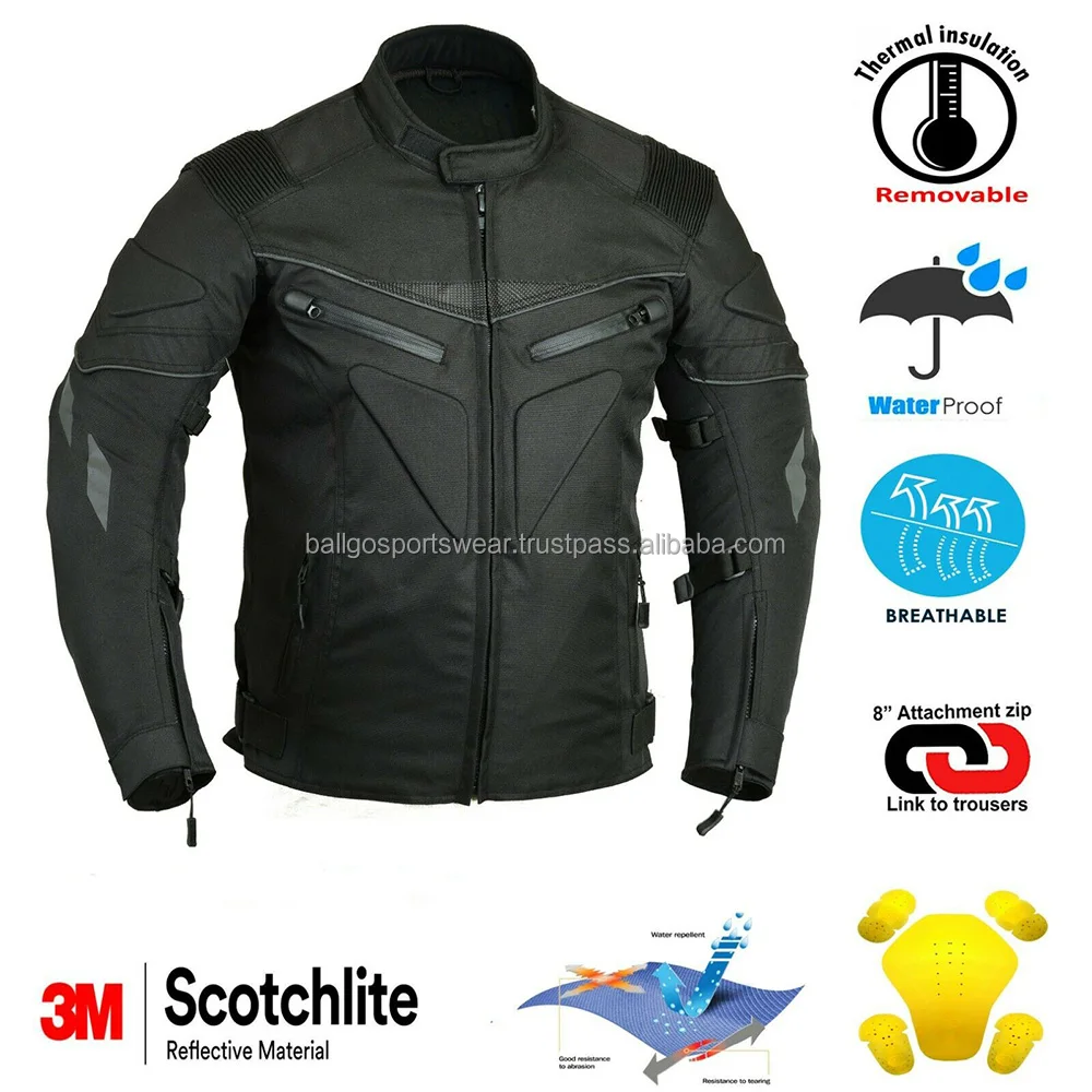 Men's Waterproof Jacket 2022 New Summer Motorcycle Jacket With ...