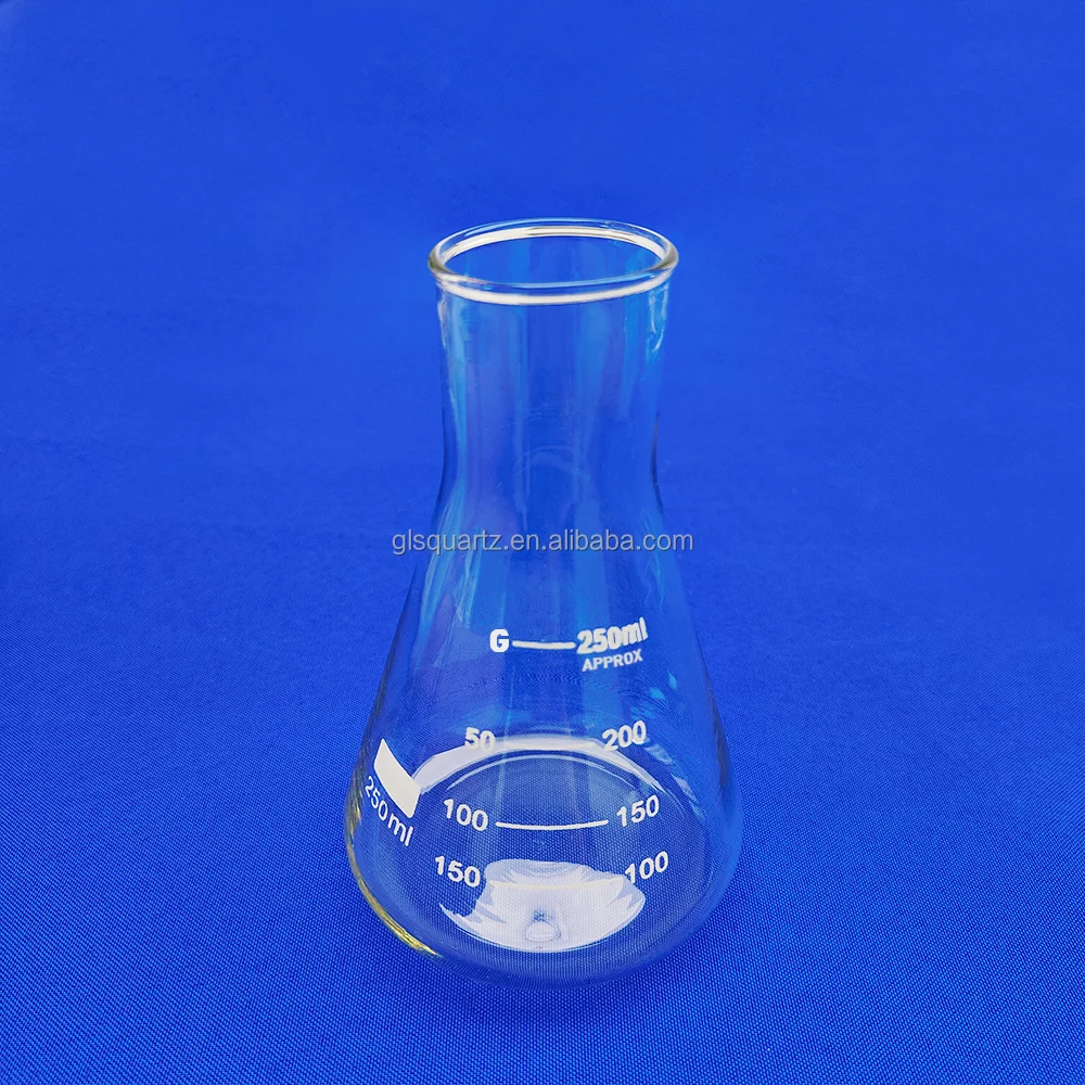 Quartz Glass Flask Separatory Glass Funnel Pipette 1000 ML Glass Beaker ...