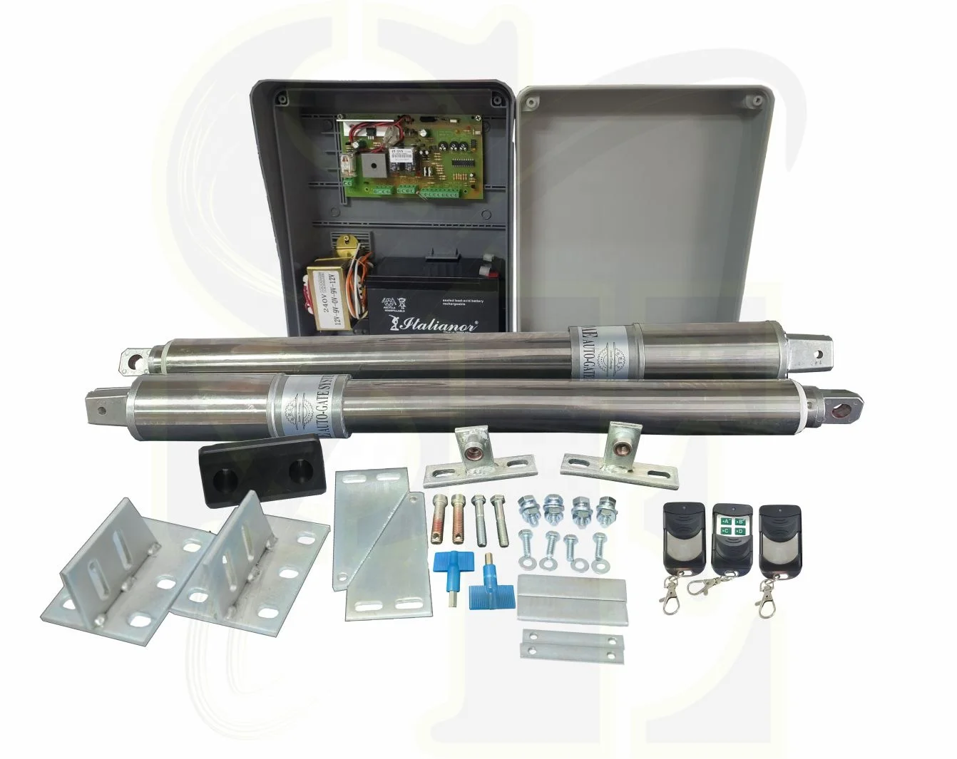 Autogate Malaysia OAE 333A DC Swing Folding Arm Motor Full Package Kit ...