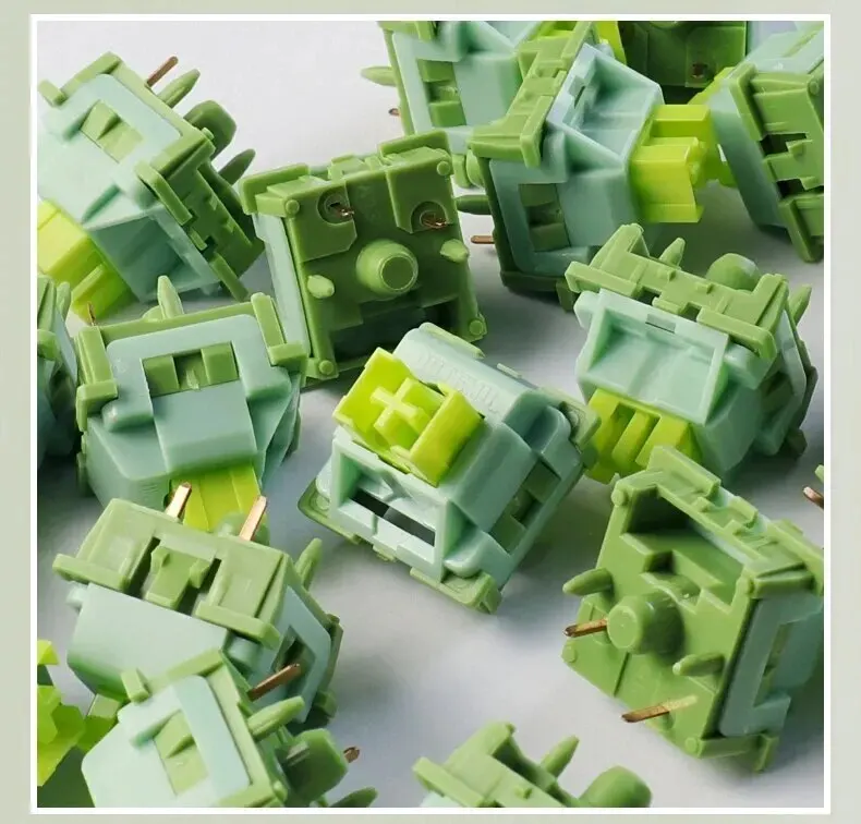 Outemu Peach/lemon V2 Switch Lubed Update Silent Switches Mechanical Keyboard Linear Tactile ...