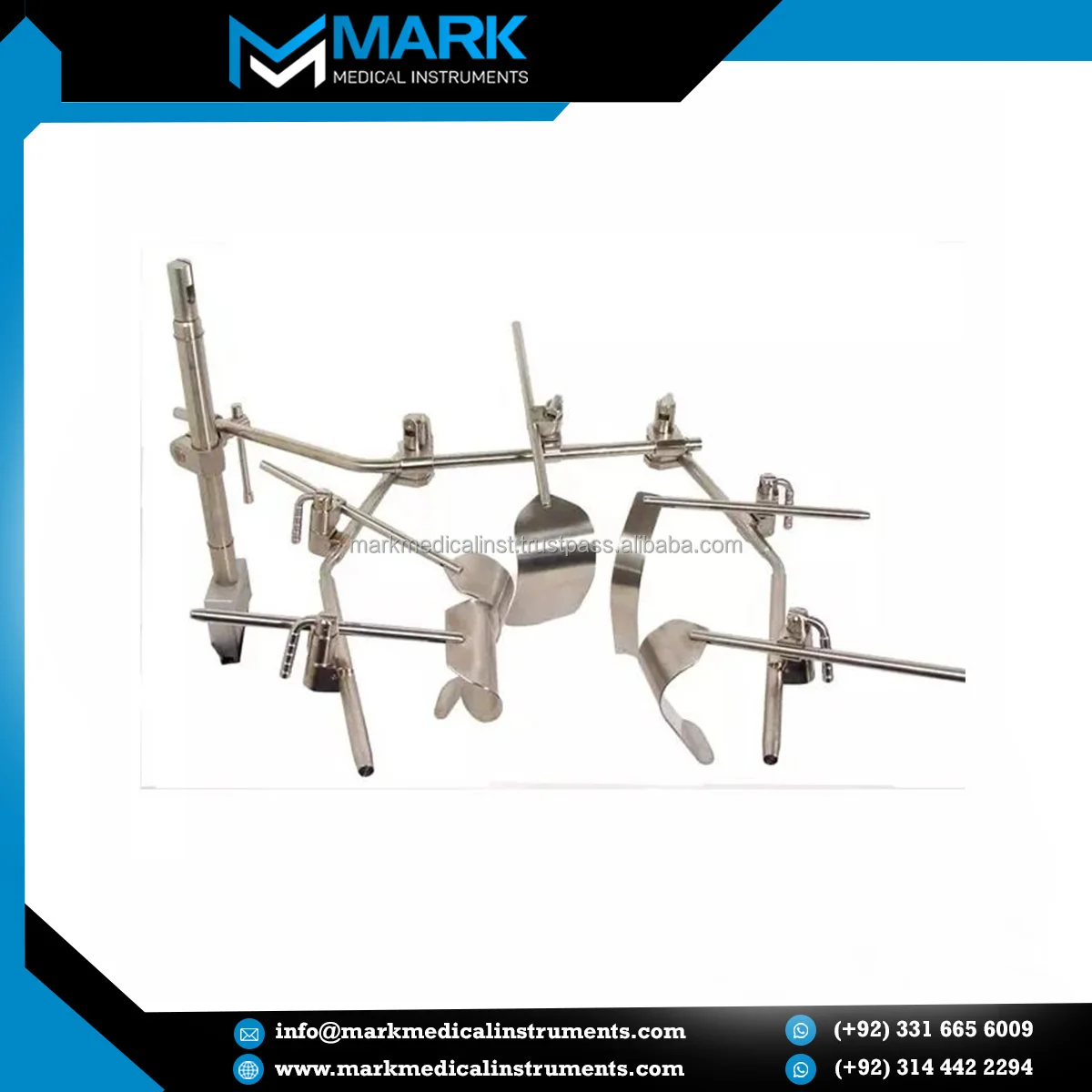 Retractor de cráneo cerebral Mayfield para neurocirugía Abrazaderas de ...