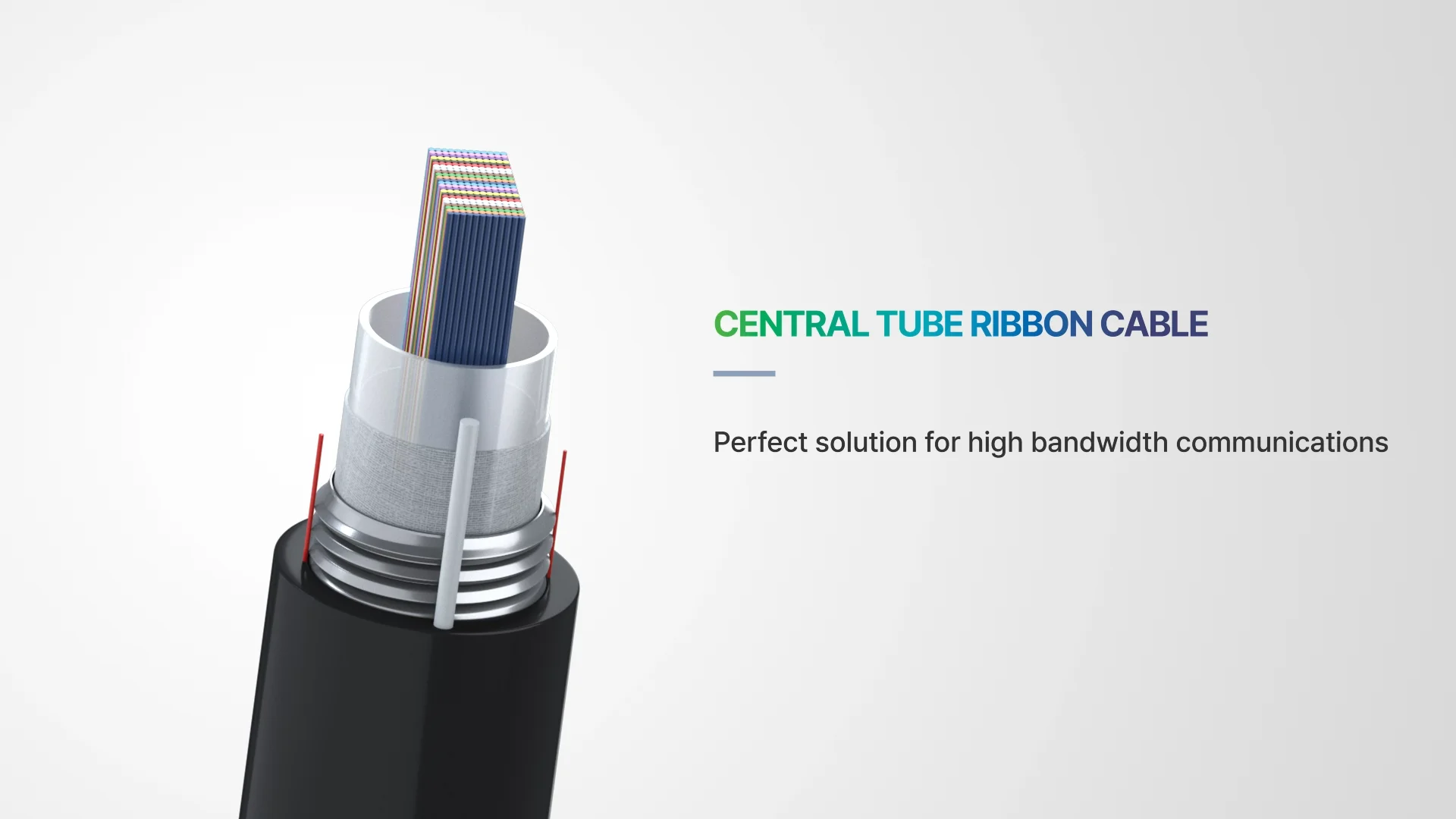 Duct Ribbon Uni Tube Gel Filled Fibre Optic Cable 652d 657a1 A2 B3 ...