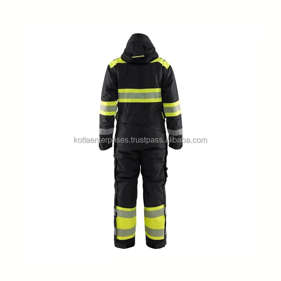 Safety Construction Uniforms Reflective Fire Resistant Work Clothes Top ...