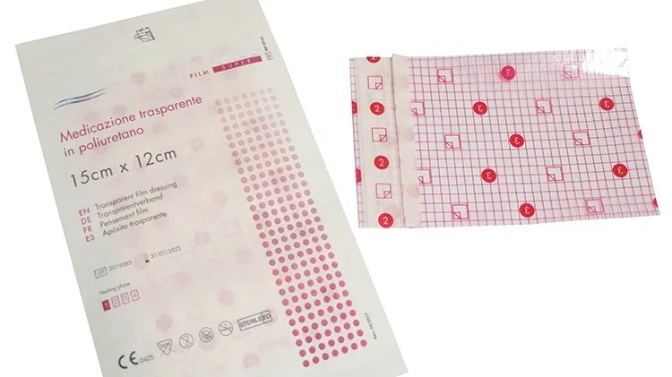 Bluenjoy Sterile Transparent Self-adhesive Wound Dressings Medical ...