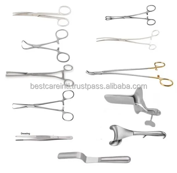 Cervical Cerclage Surgical Instruments Set - German Standard