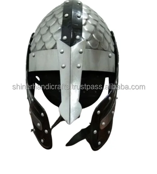 Medieval Armor Norman Viking Roman Knight Helmet reenactment Bohurt ...