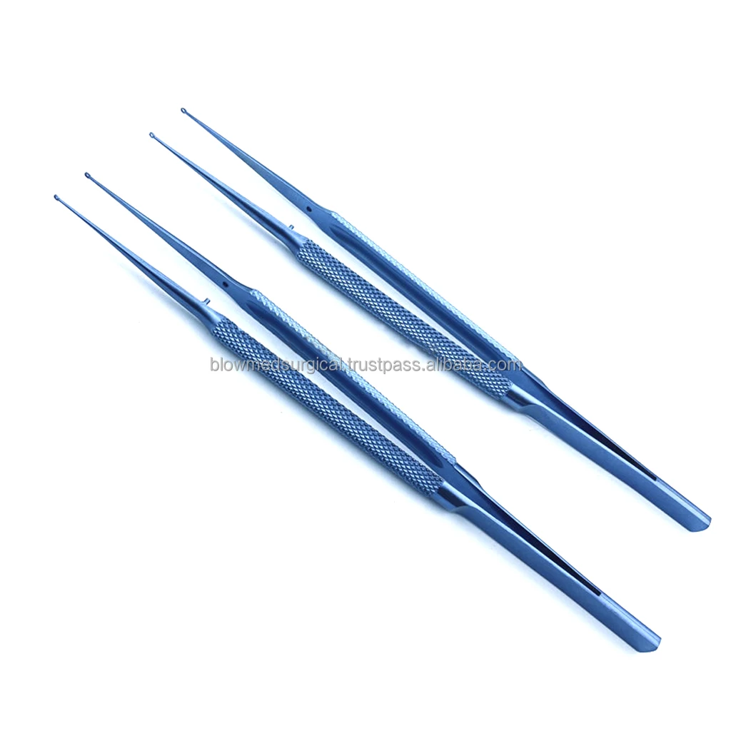 High Quality Titanium Ring Tip Forceps 18cm Eye Microsurgery ...