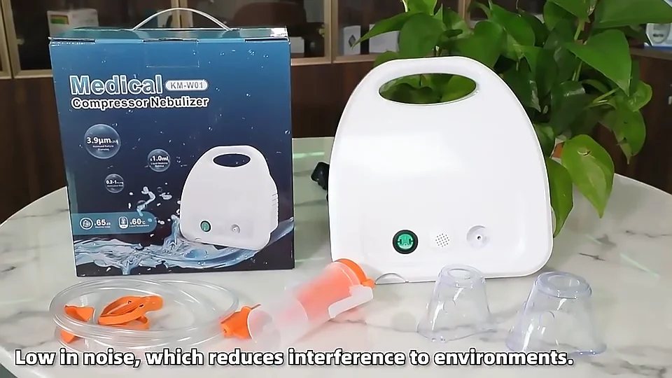Km-w01 Compressor Nebulizer Inhaler Silent Portable Medical Atomizer ...