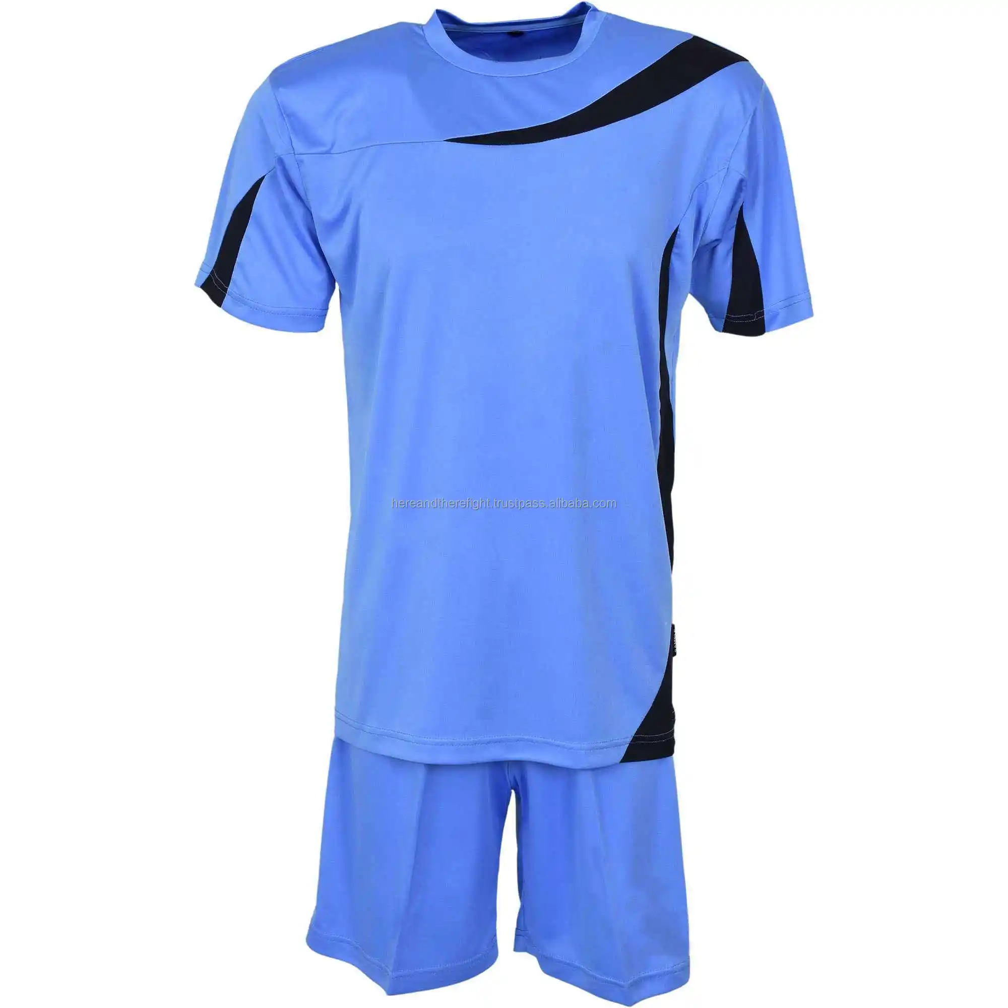 2023 Plain Blank Soccer Football Uniform Sets Oem Polyester Soccer ...