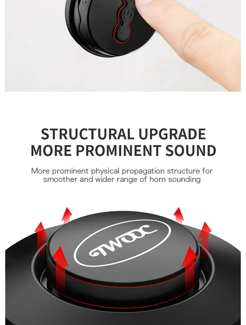 Twooc Bicycle Electronic Horn Volume Adjustment 4 Kinds Of Classic ...