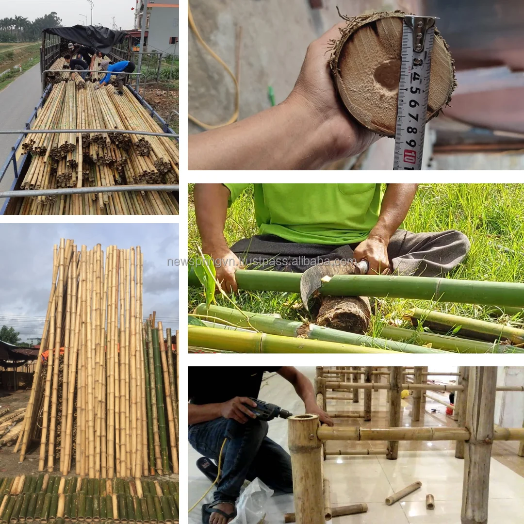 High Quality Natural Bamboo Single Bed Modern Minimalist Furniture ...