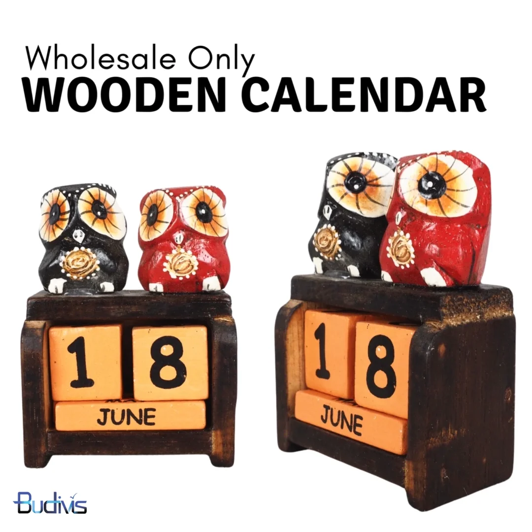 Wholesale Custom Wooden Calendar For Table Decoration Or Room ...