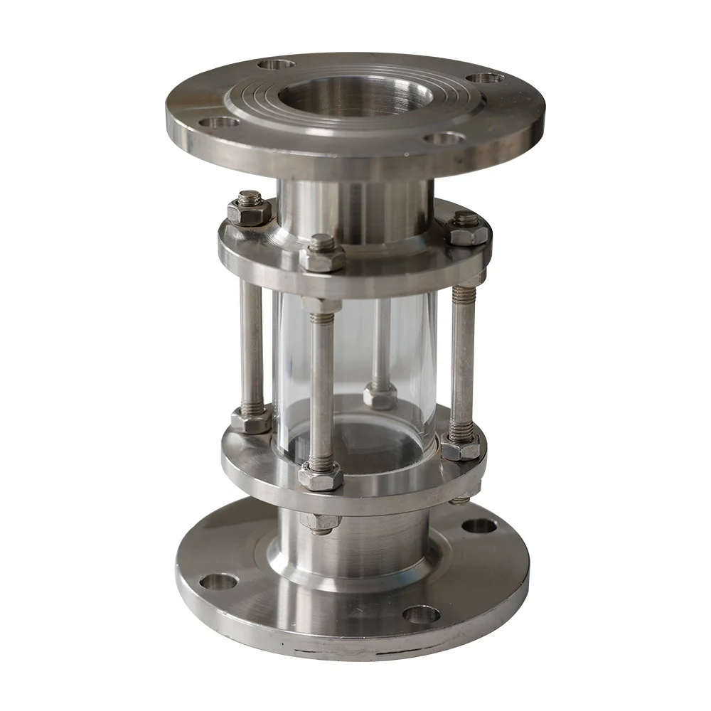 Stainless steel sanitary sight glass 3 inch custom made Clamp weld ...