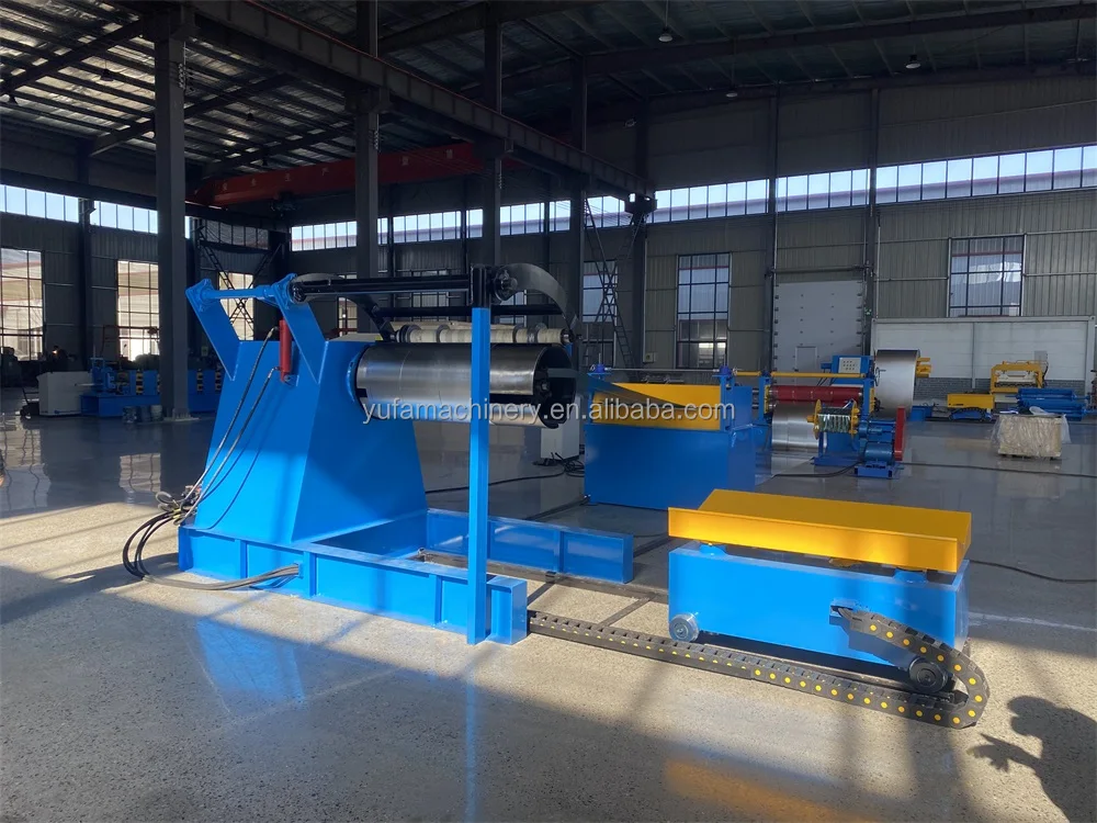 Slitting Line and Recoiler System Line Slitter to Pieces and Recoil ...