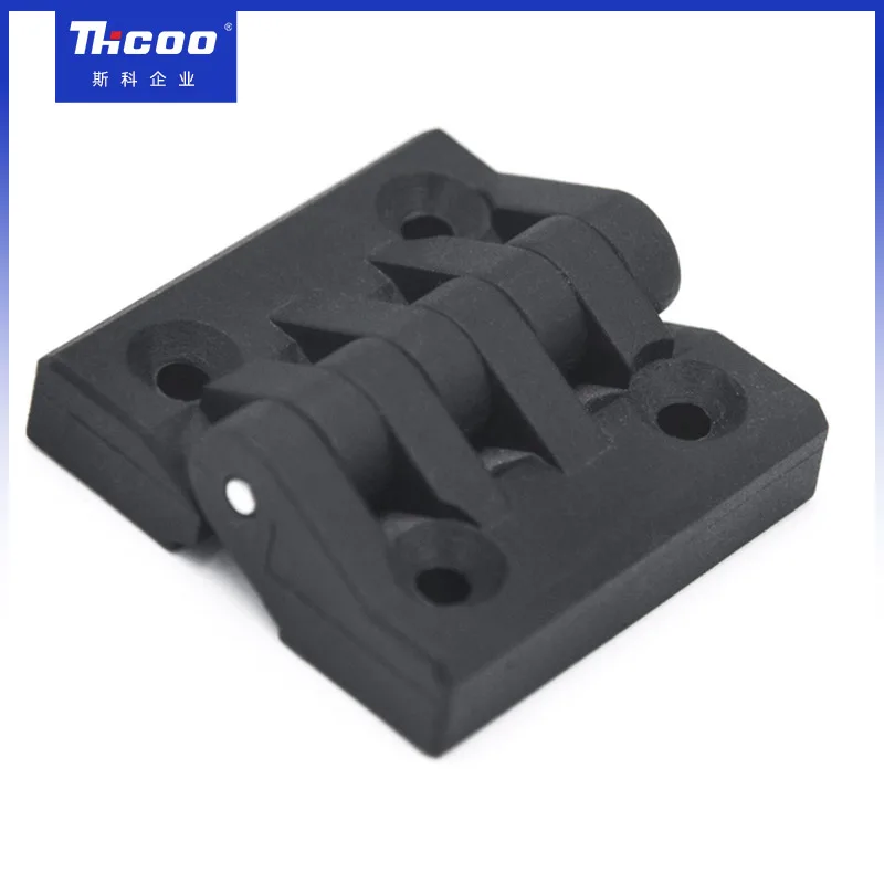 Nylon Material Plastic Door Cabinet Hinges Non Detachable Black ...