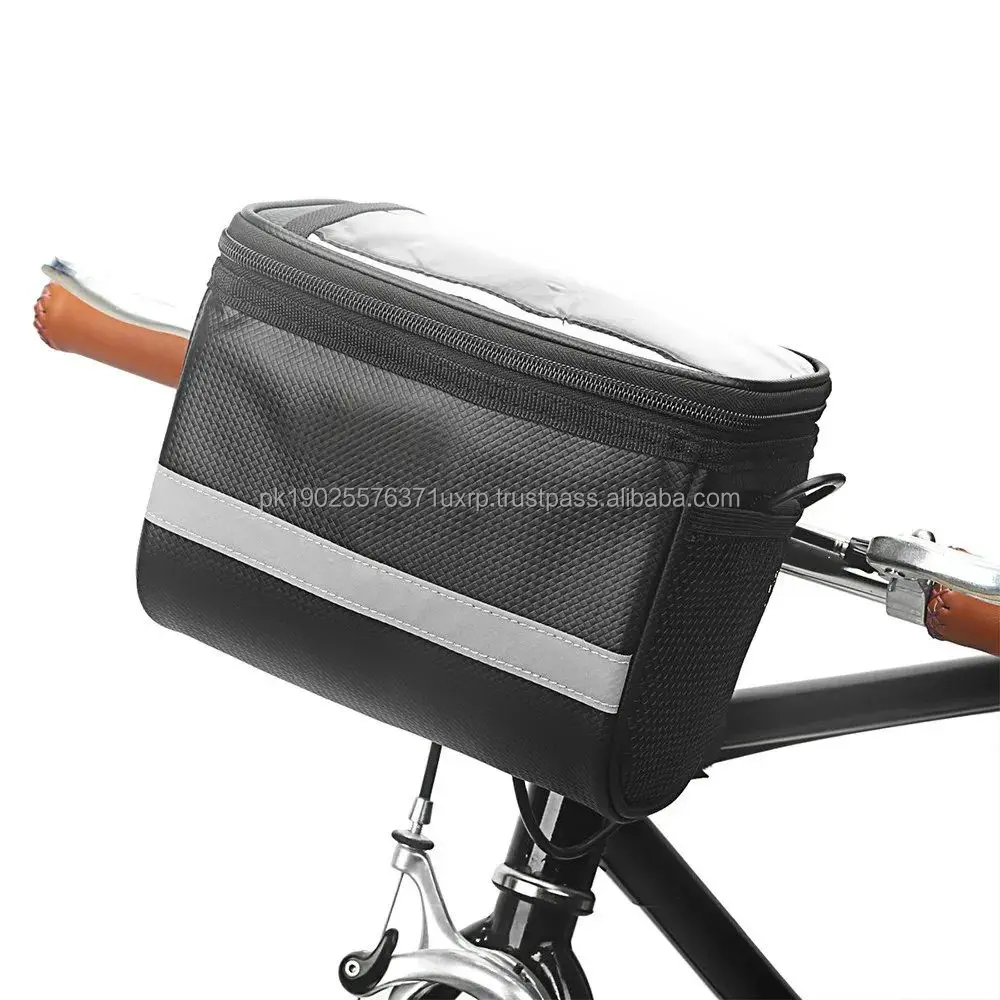 Handle Bar Bag Front Frame Bag Cycling Bicycle Top Tube Storage Bag ...