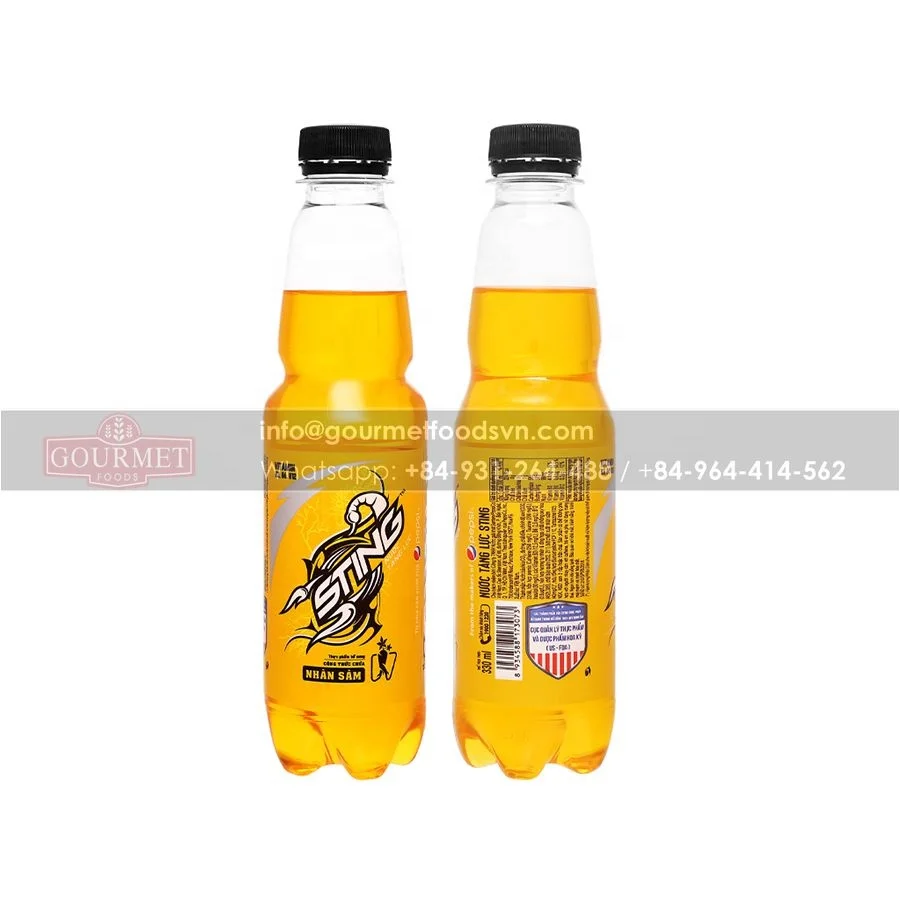 Sting Energy Drink Gold Rush Bottle 320ml - Wholesale