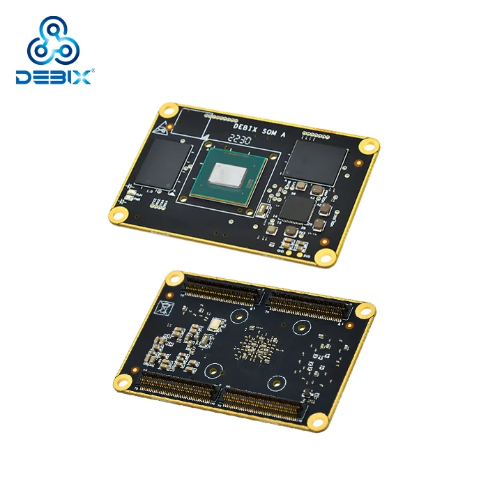 Debix Iot Arm Mainboard Core Motherboard With Processor Imx 8m Industrial Computer Motherboard
