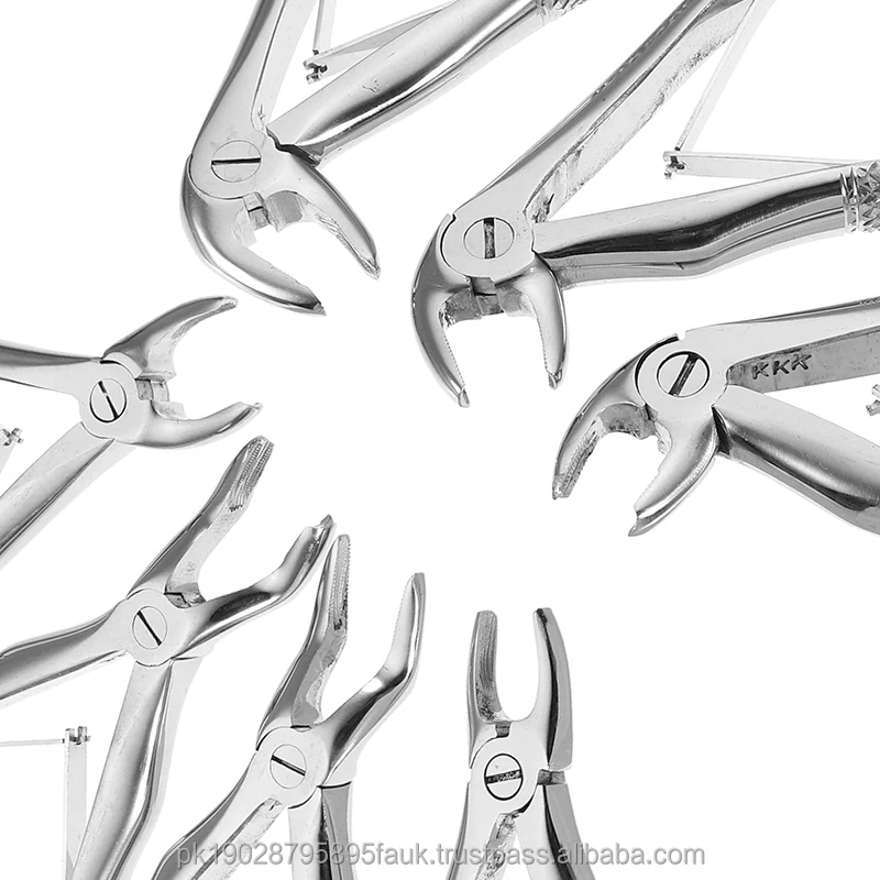 Surgical Tooth Forceps Extracting Extraction Root Loosening Lower Upper ...