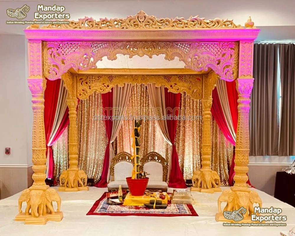Marvelous South Indian Wedding Mandap Decoration Ideas