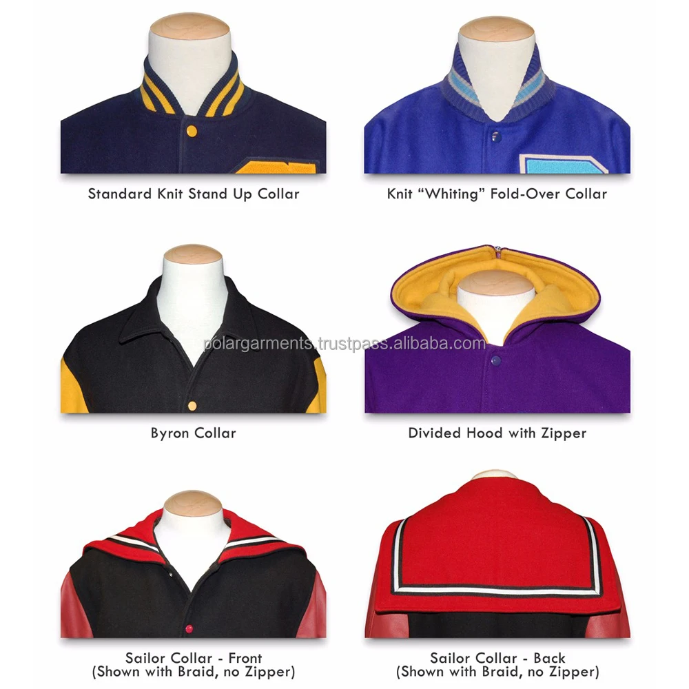 Wholesale Custom Chenille Embroidery Patch Men's Jackets Leather Sleeve ...