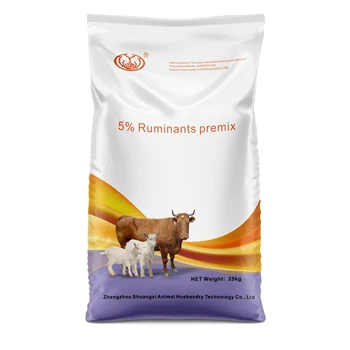 5% Ruminant Premixed Dairy Cow Feed Appears As Light Yellow Powder ...