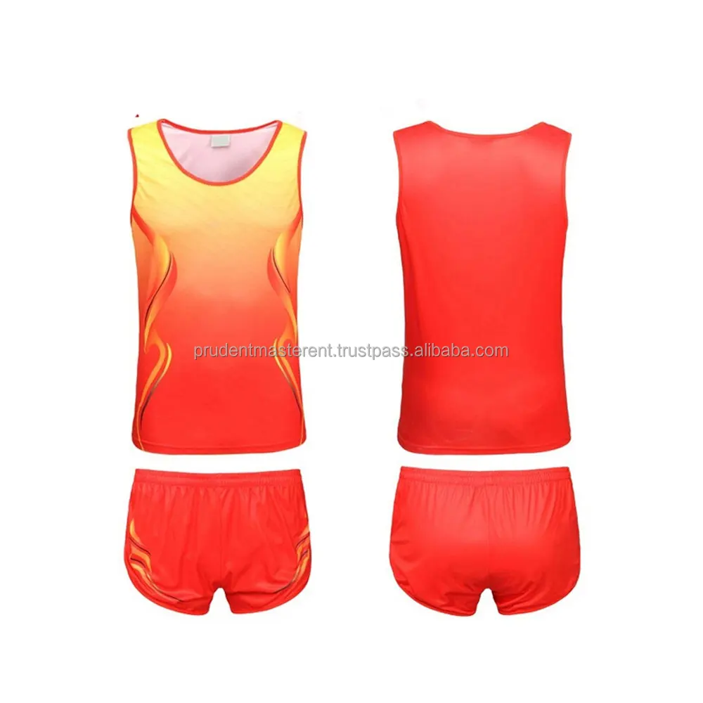 Youth Track and Field Running Uniform Set Custom Logo Printed ...