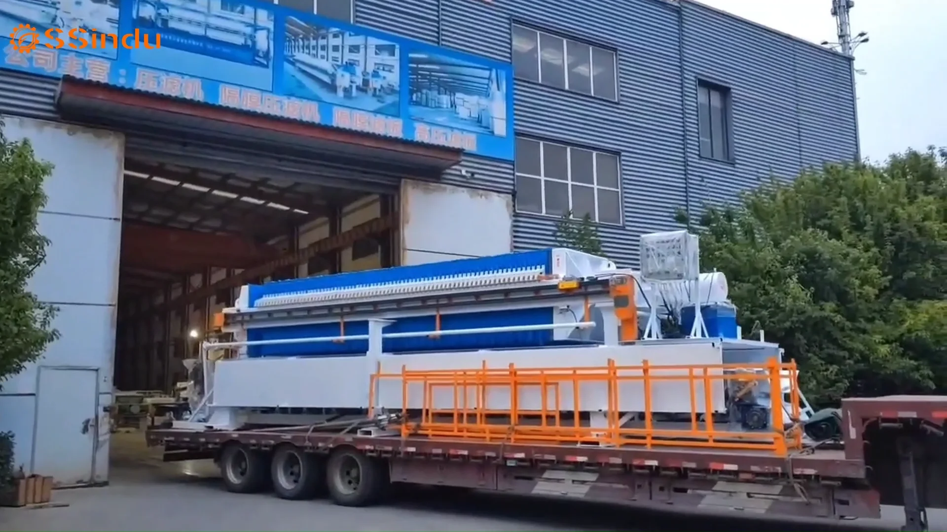 Skid-mounted Platform Filter Press,Filter Press Equipment Suitable For ...