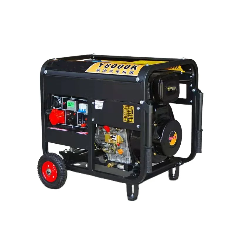 110v 220v Silent Electric Gasoline Generators 5kw 6kw 8500w 9500w ...
