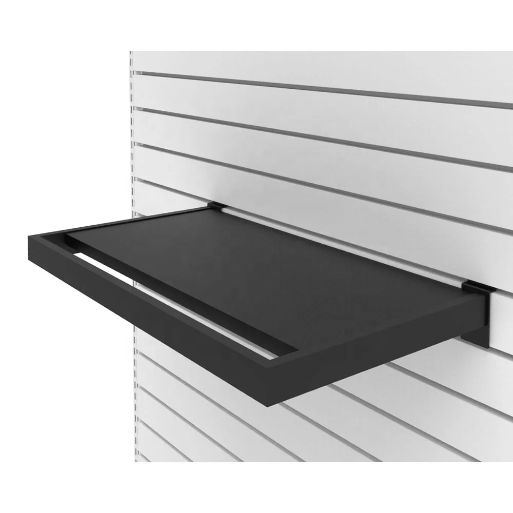 Antique cloth slatwall shelf with lip rack stand| Alibaba.com