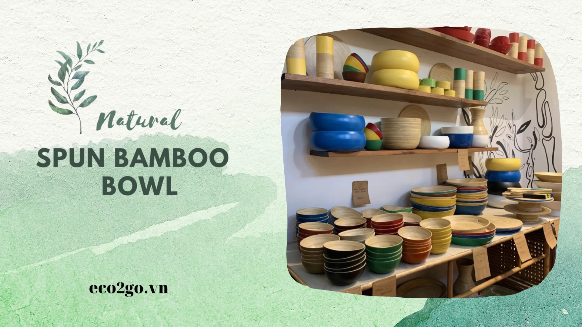 Top Trending Bamboo By Eco2go Vietnam Bamboo Mixing Facial Bowl Set For ...