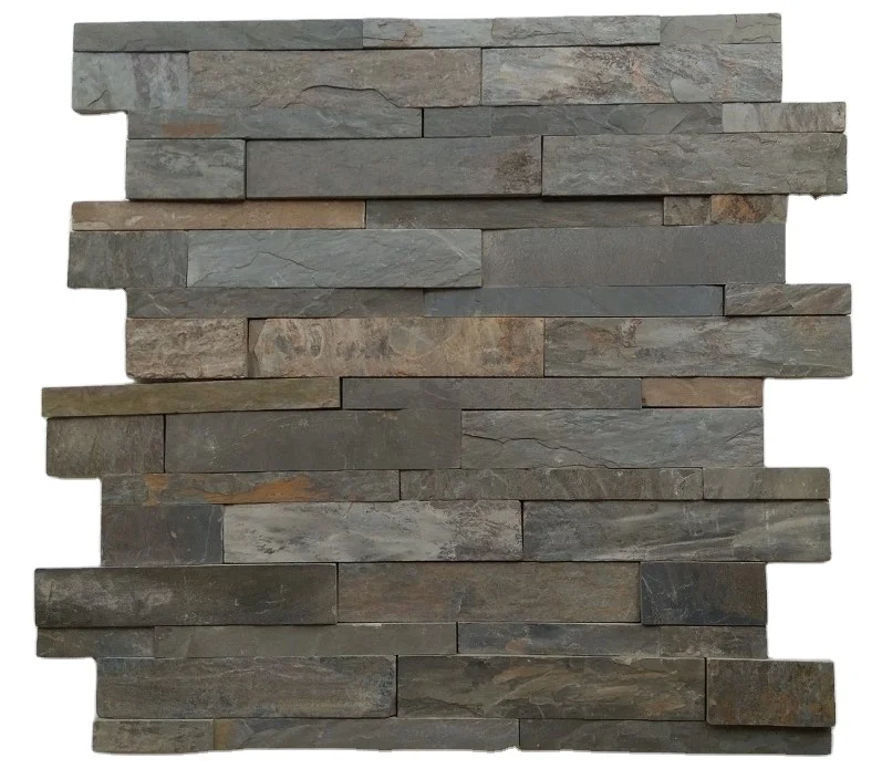 California Gold Slate Ledger Decorative Stone Wall Cladding Panels ...