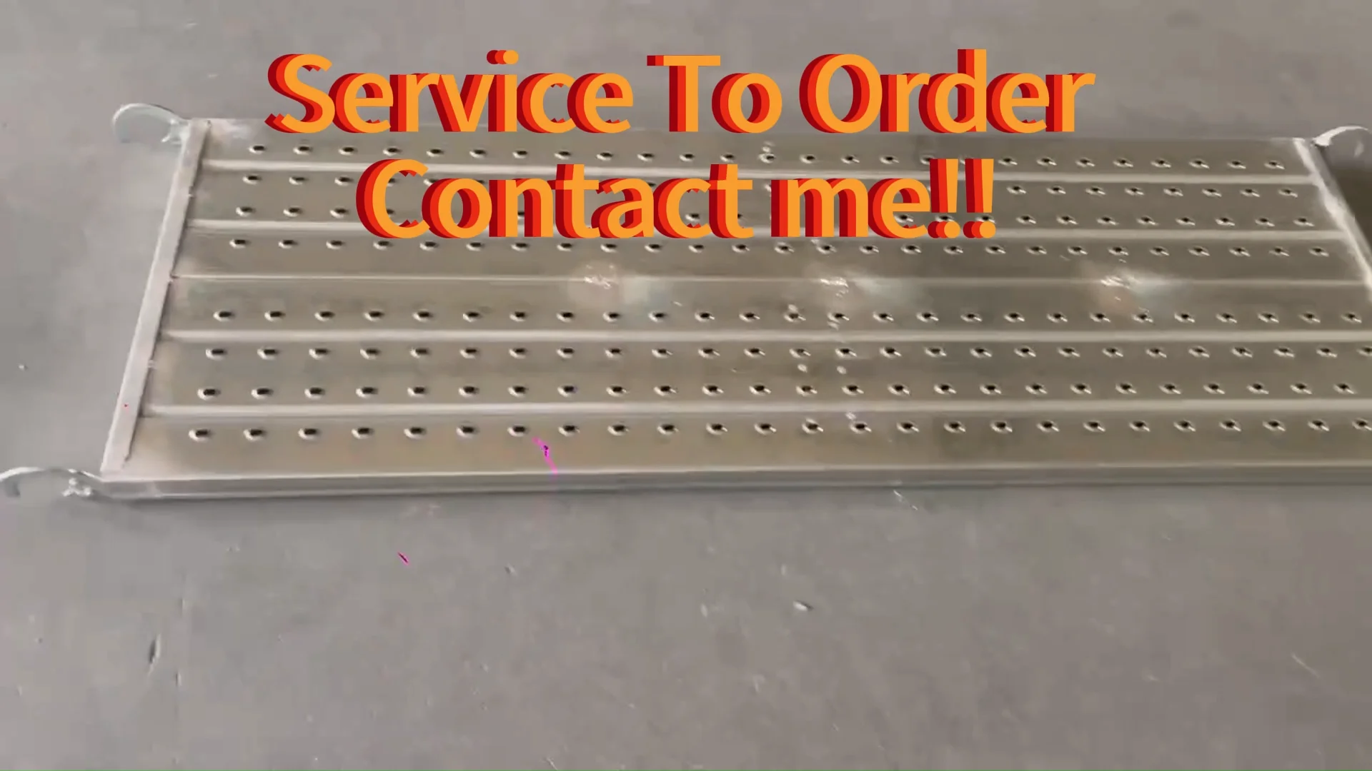 Derfon Galvanized Scaffold Catwalk Building Steel Plank Metal Scaffold ...