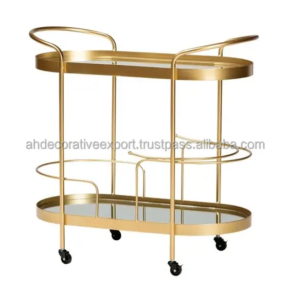 Wholesale Hotel Services Trolley Metal Wine Drink Barware Trolley ...