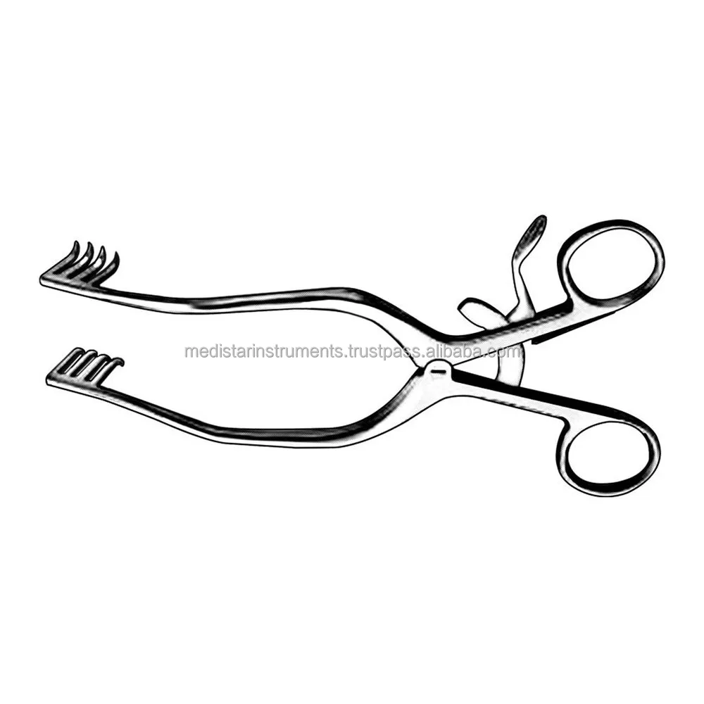 Adson Self-retaining Cerebellar Retractor Straight Angled Surgical ...