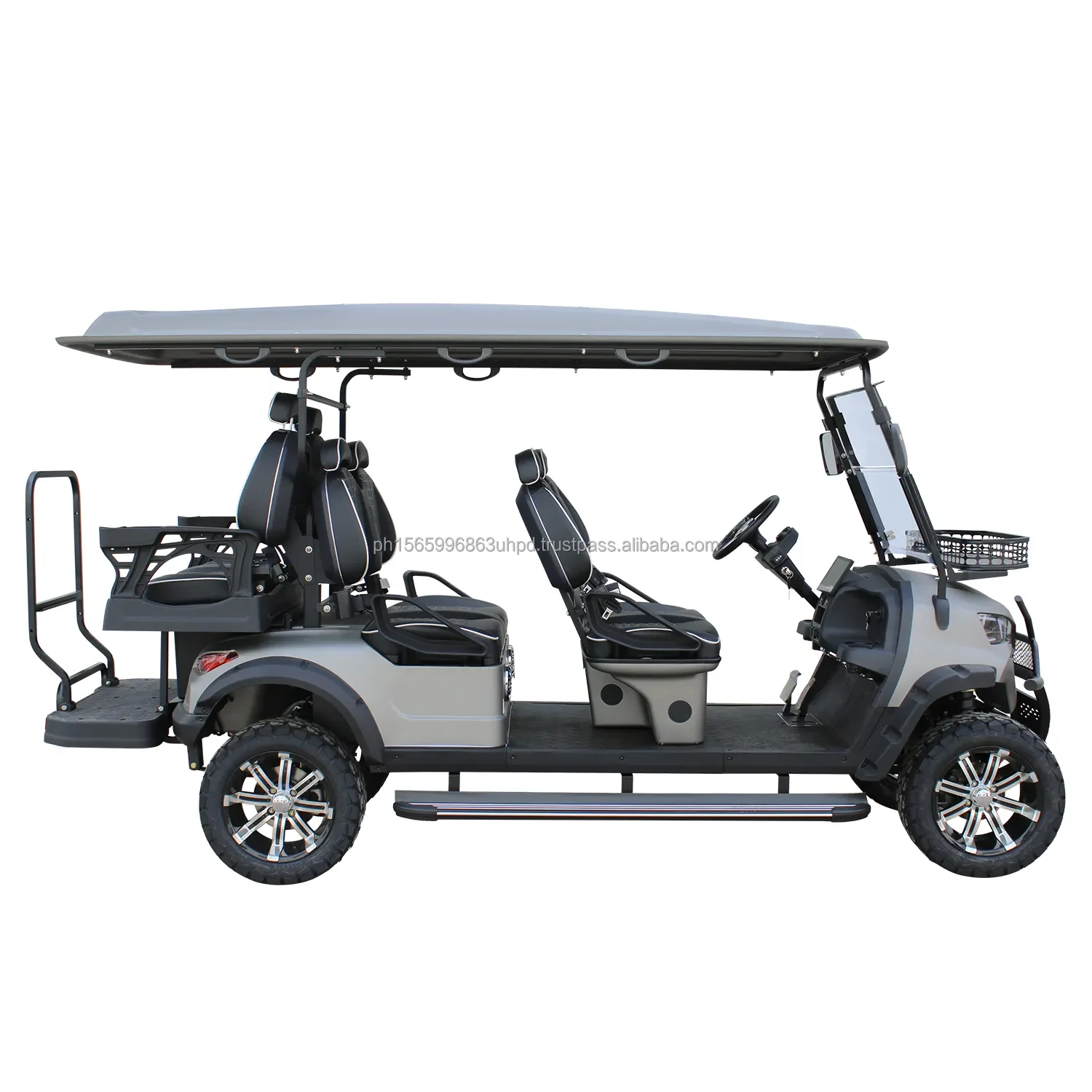 Club Golf Cart 2023 2024 Lifted 4+2 Passenger Golf Cart With Seats ...