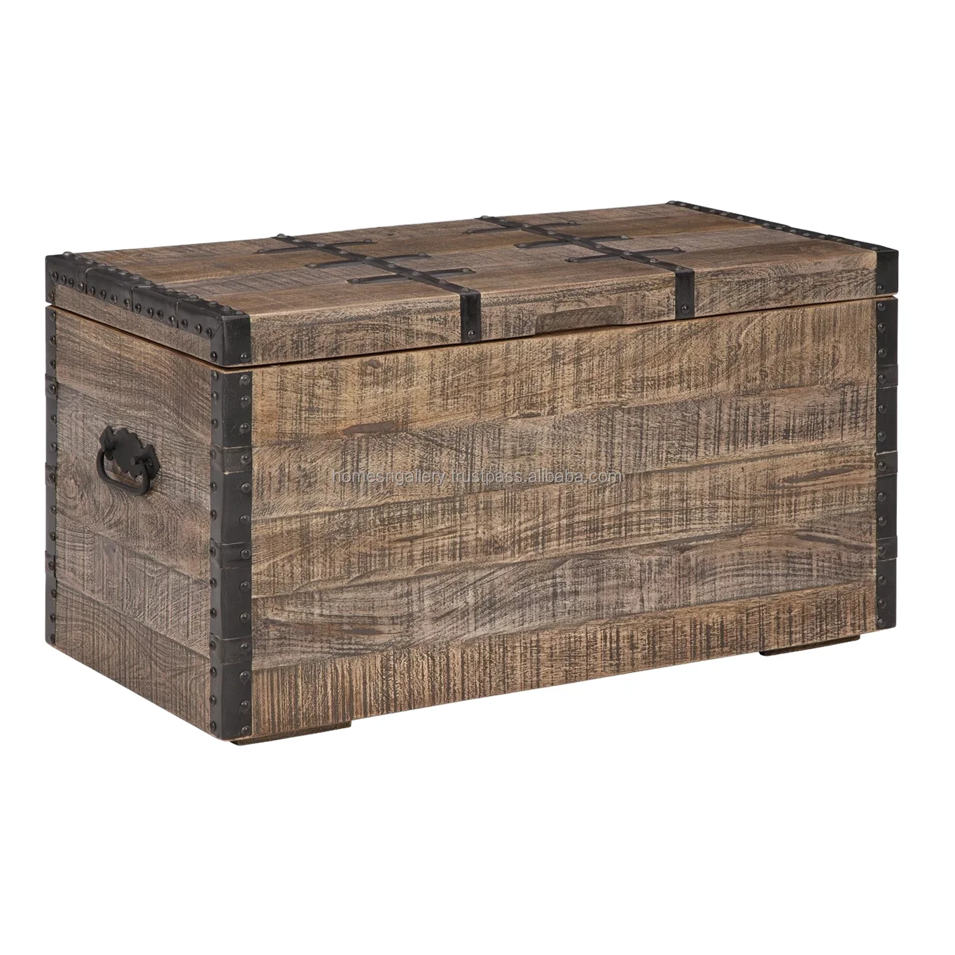 Latest Classical Design Rustic And Vintage Wooden Storage Box Trunk ...