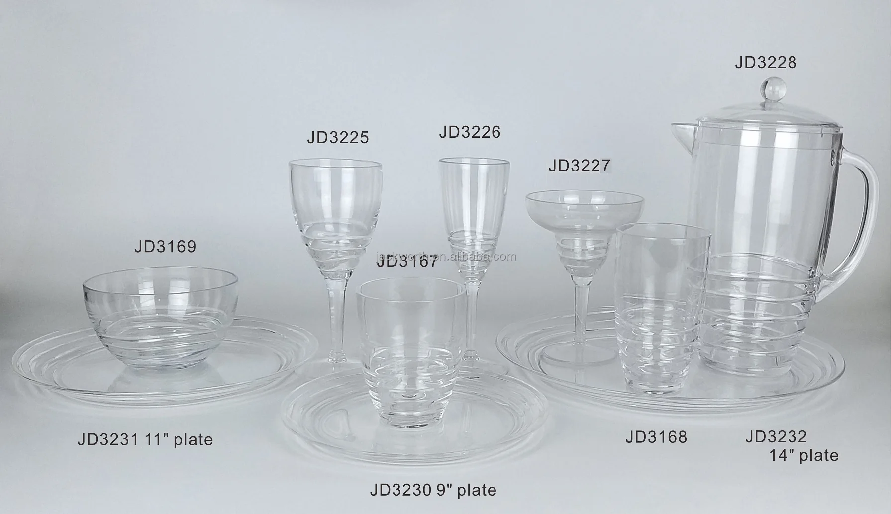 Picnic Acrylic Swirl Water Pitcher Tumbler Set| Alibaba.com