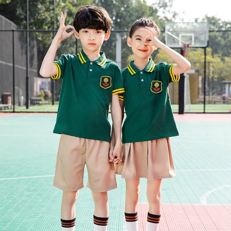 Customized Primery School Uniform Sports School Uniform Set For Fashion ...