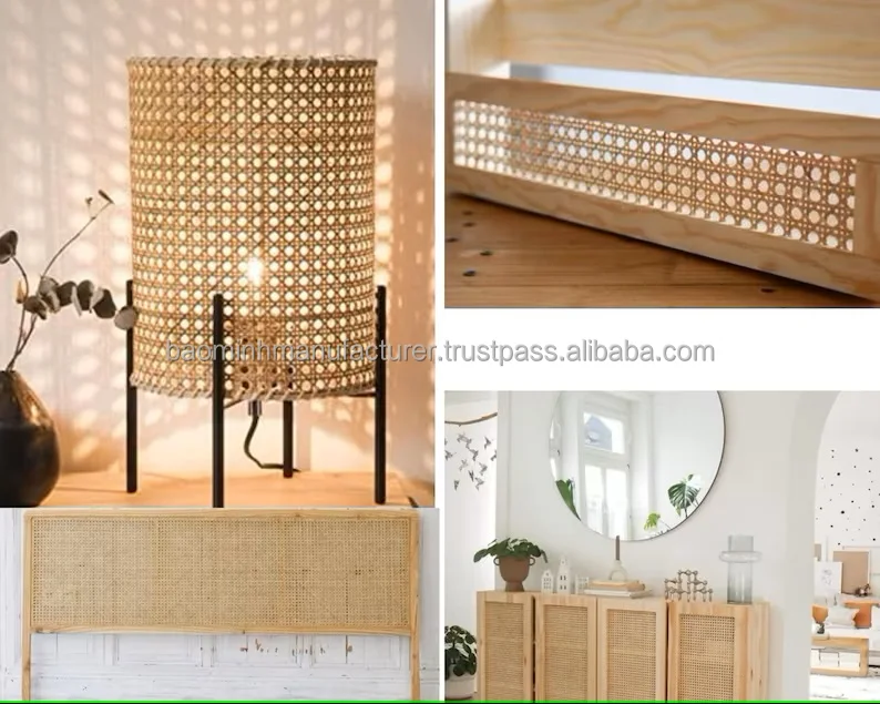 Wholesale 15m Length Rattan Roll Rattan Cane Webbing/ Cane Webbing ...