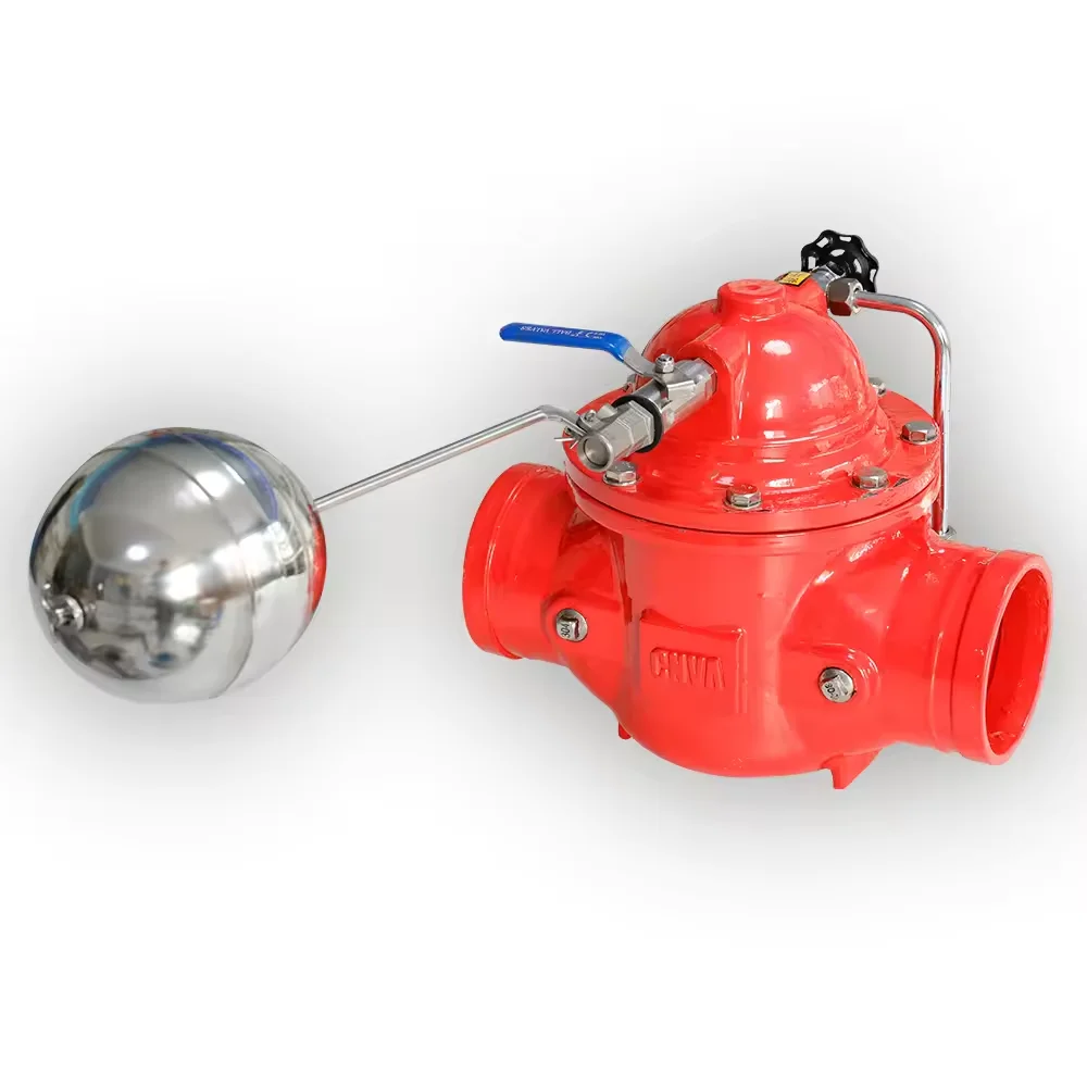 Custom made Remote Float Level Control Valve Ductile Iron float ball ...