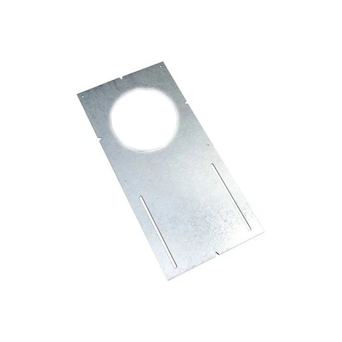 Round Hole Cut Pre-Mounting Plate New Construction Galvanized Box ...