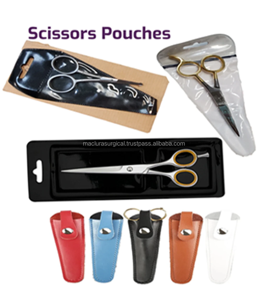 MACLURA SURGICAL Professional Beauty Salon Hair Cutting Scissors 4Cr13 ...